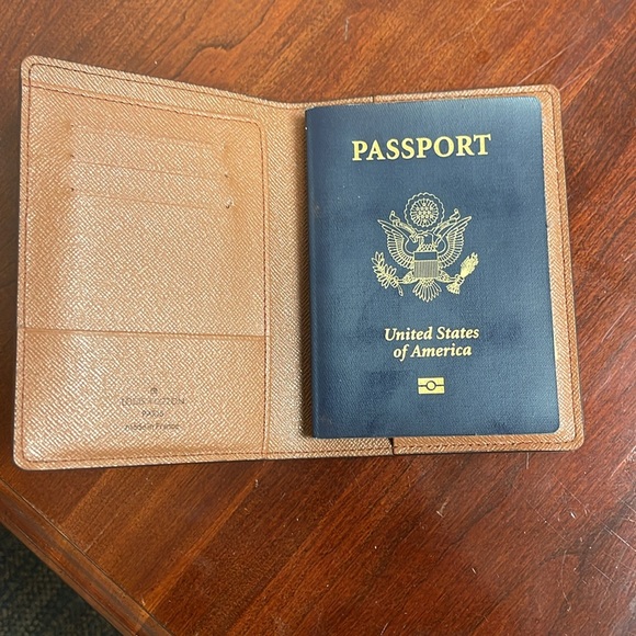 Bags | Lv Passport Wallet | Poshmark